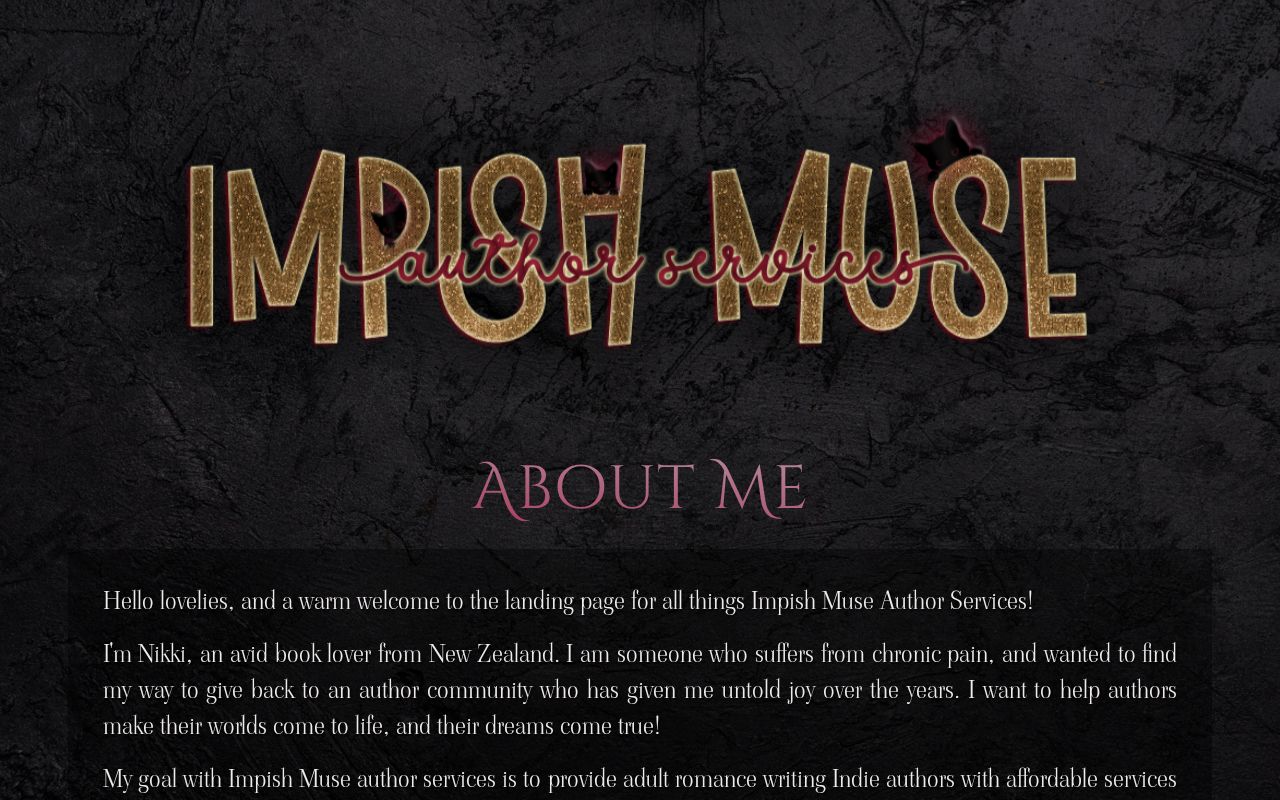Impish Muse Author Services